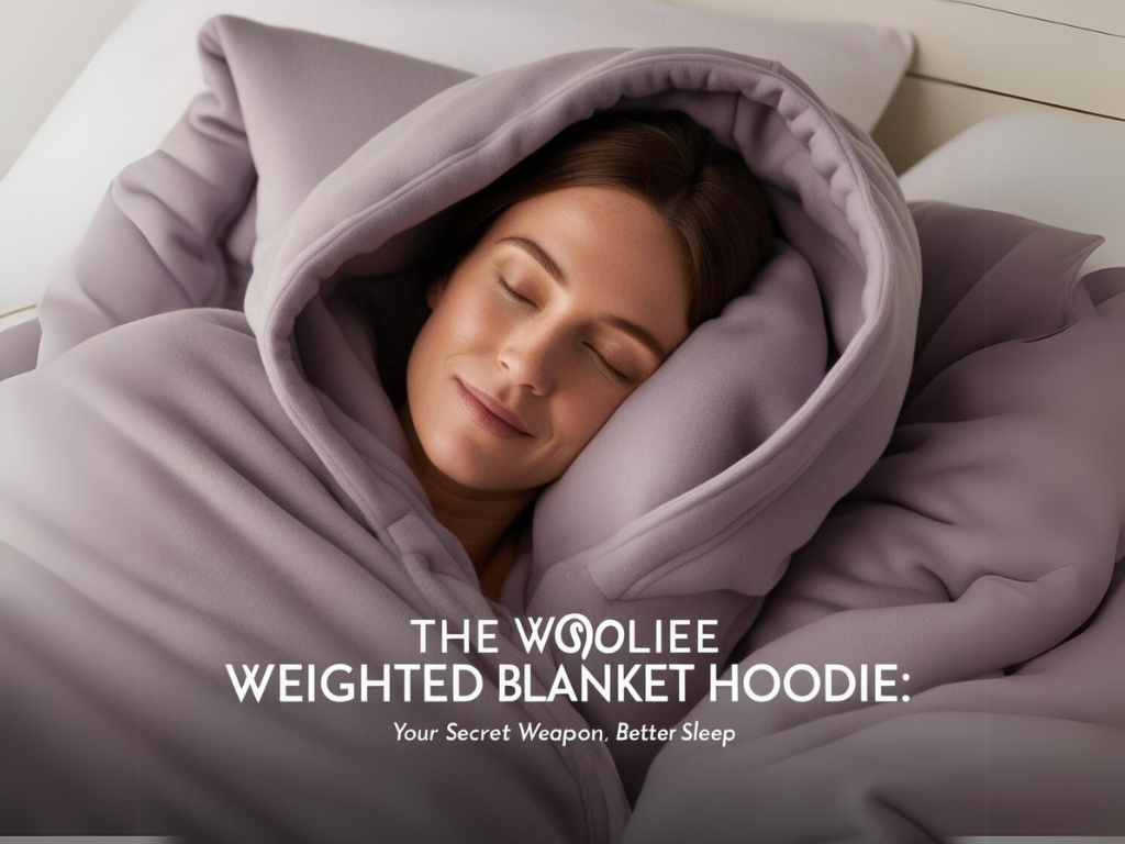 Wooliee Weighted Blanket Hoodie: Secret Weapon for Better Sleep 😴💤